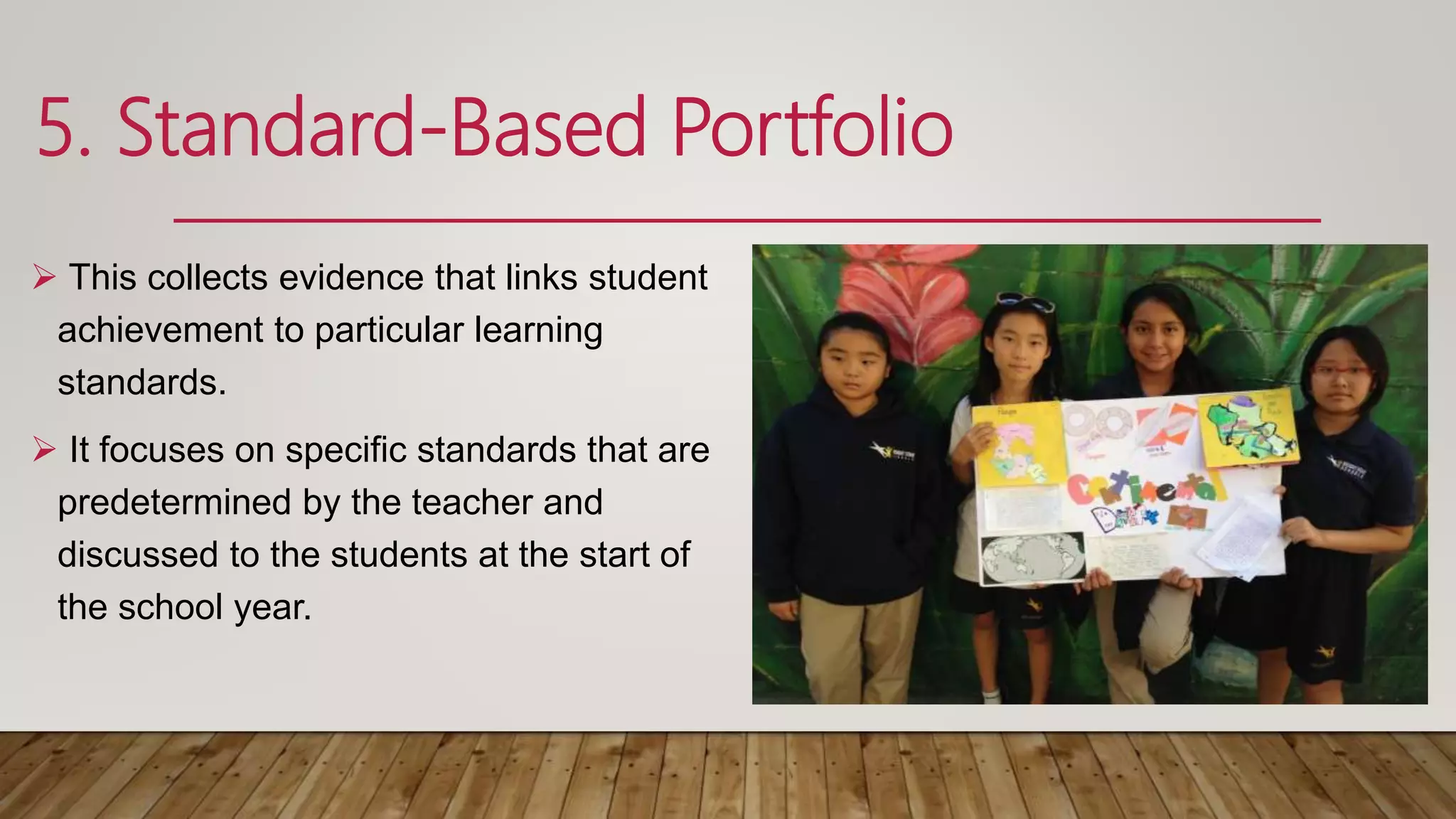 Types of Portfolio | PPTX | Education