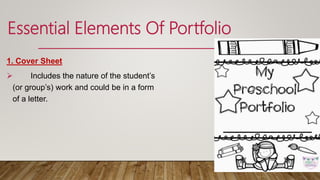 Types of Portfolio | PPTX