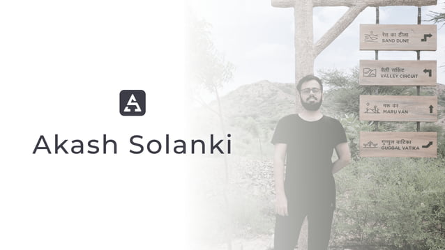 Akash Solanki Portfolio | PPT