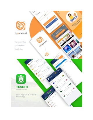 UI/UX Design Portfolio Mobile APP UI Website UI | PDF