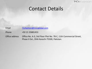 Dress Portfolio 7C's Fashion | PPT