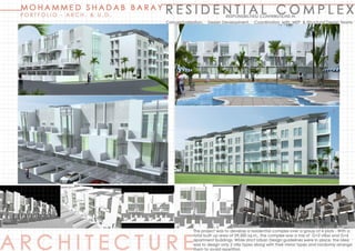 Portfolio Architect Shadab | PPT
