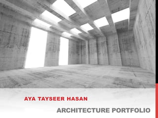 aya tayseer - portfolio | PPT