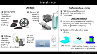 Portfolio Anay Joshi | PPT