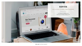 Online Department: Our UX for e-commerce cases | PPT