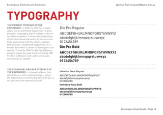 Encompass Visual Guide - Rebranding | PPT