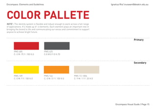Encompass Visual Guide - Rebranding | PPT