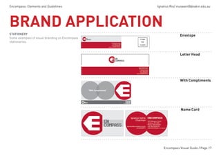 Encompass Visual Guide - Rebranding | PPT