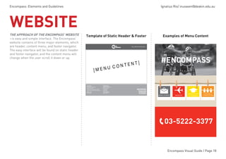 Encompass Visual Guide - Rebranding | PPT