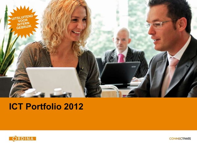 Portfolio ict portfolio 2012 | PPT