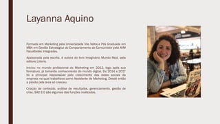 Portfólio Social Media Layanna Aquino | PDF