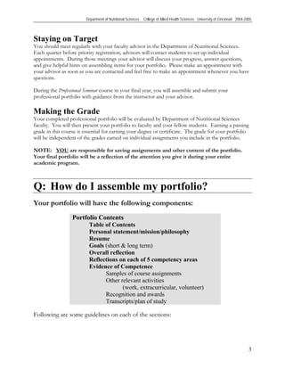 Portfolio Manual Rev 6 04 | PDF