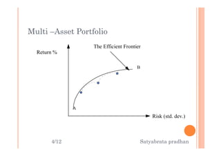 Portfolio markowitz model | PDF