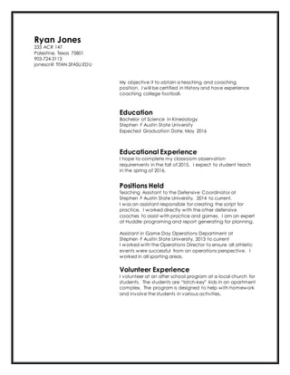 Portfolio ryan jones | PDF