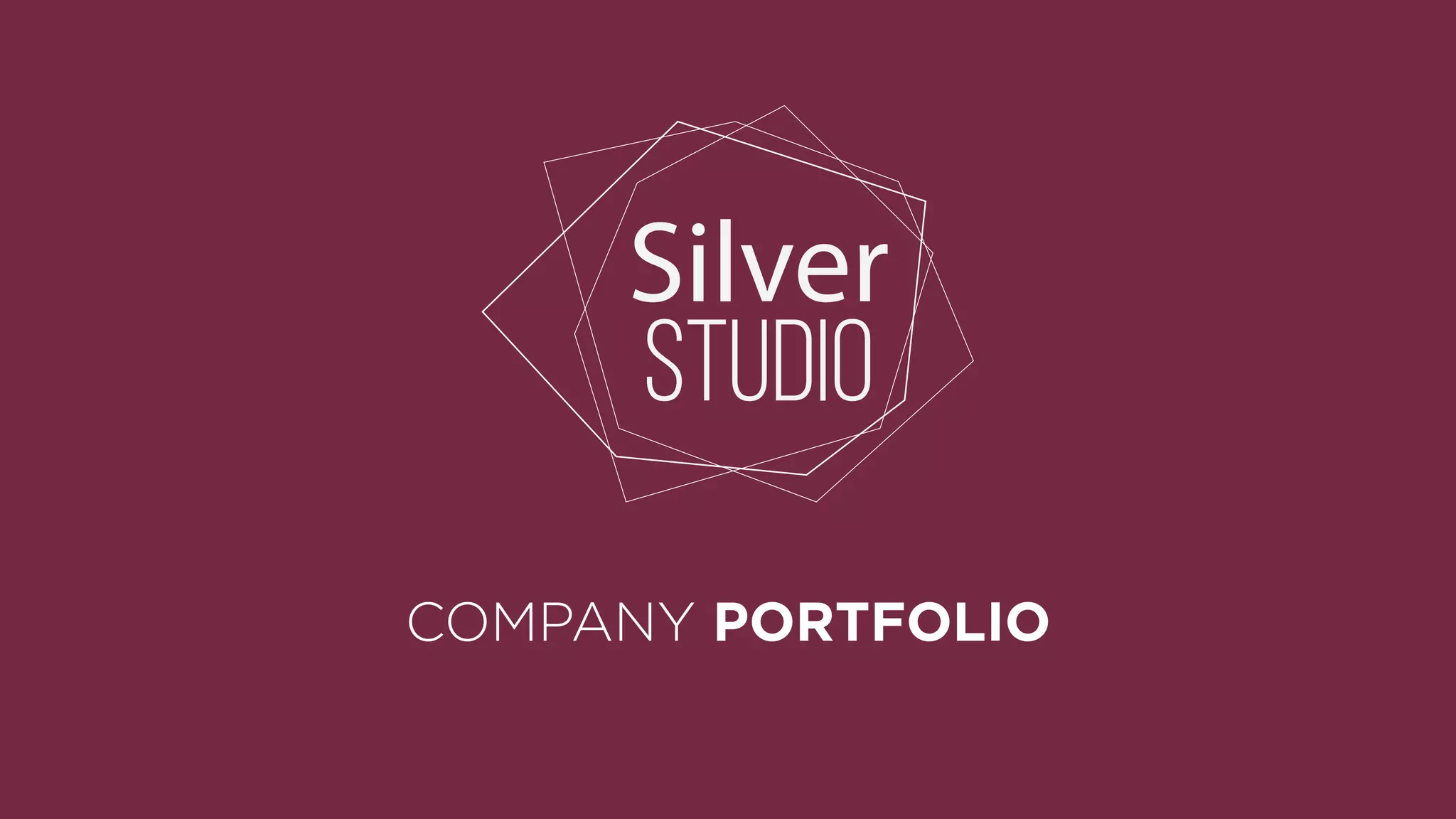 Company Portfolio - Silver Studio | PDF