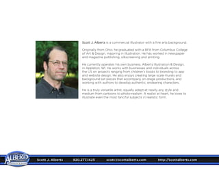 Alberts Illustration and Design Portfolio 2013 | PPT