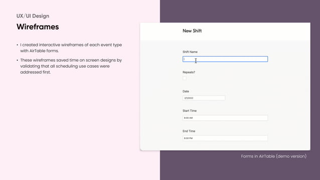 Tiffany Hsia's UX Portfolio | PPT