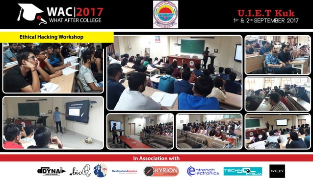 WAC 2017 at UIET | PPT