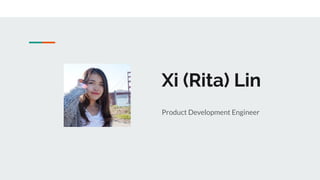 Portfolio - Xi (Rita) Lin | PDF