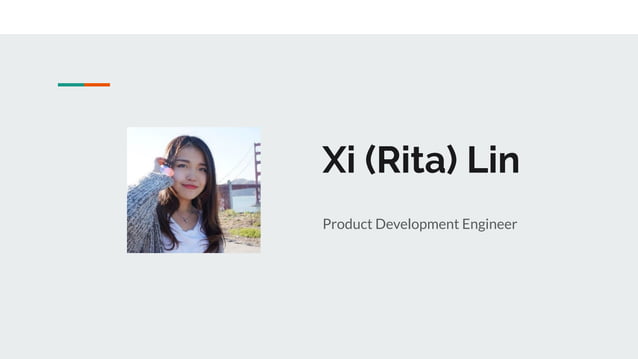 Portfolio - Xi (Rita) Lin | PPT