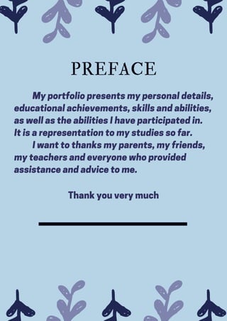 My portfolio | PDF