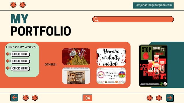 Designs/Work Portfolio of Jonah Tongco For Job Application Purposes | PDF