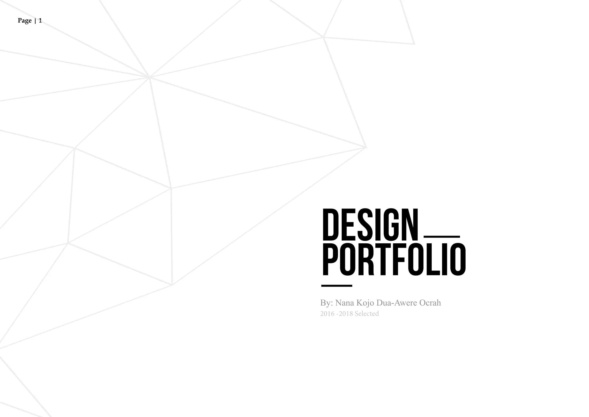 Nana Kojo Dua-Awere Ocrah- Graphic design portfolio | PDF