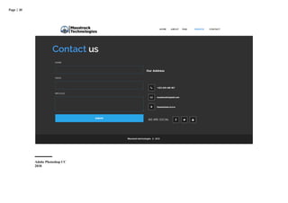 Nana Kojo Dua-Awere Ocrah- Graphic design portfolio | PDF