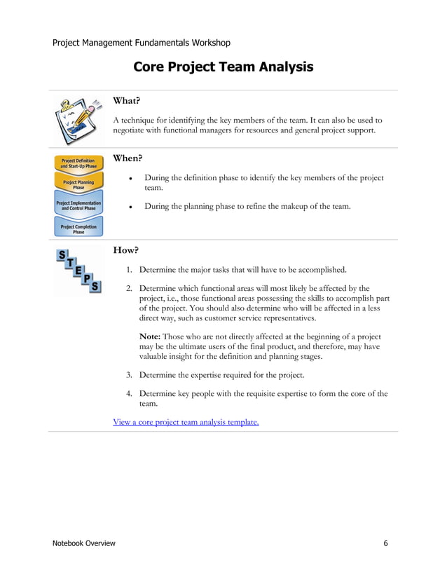 Project Management Sample | PDF