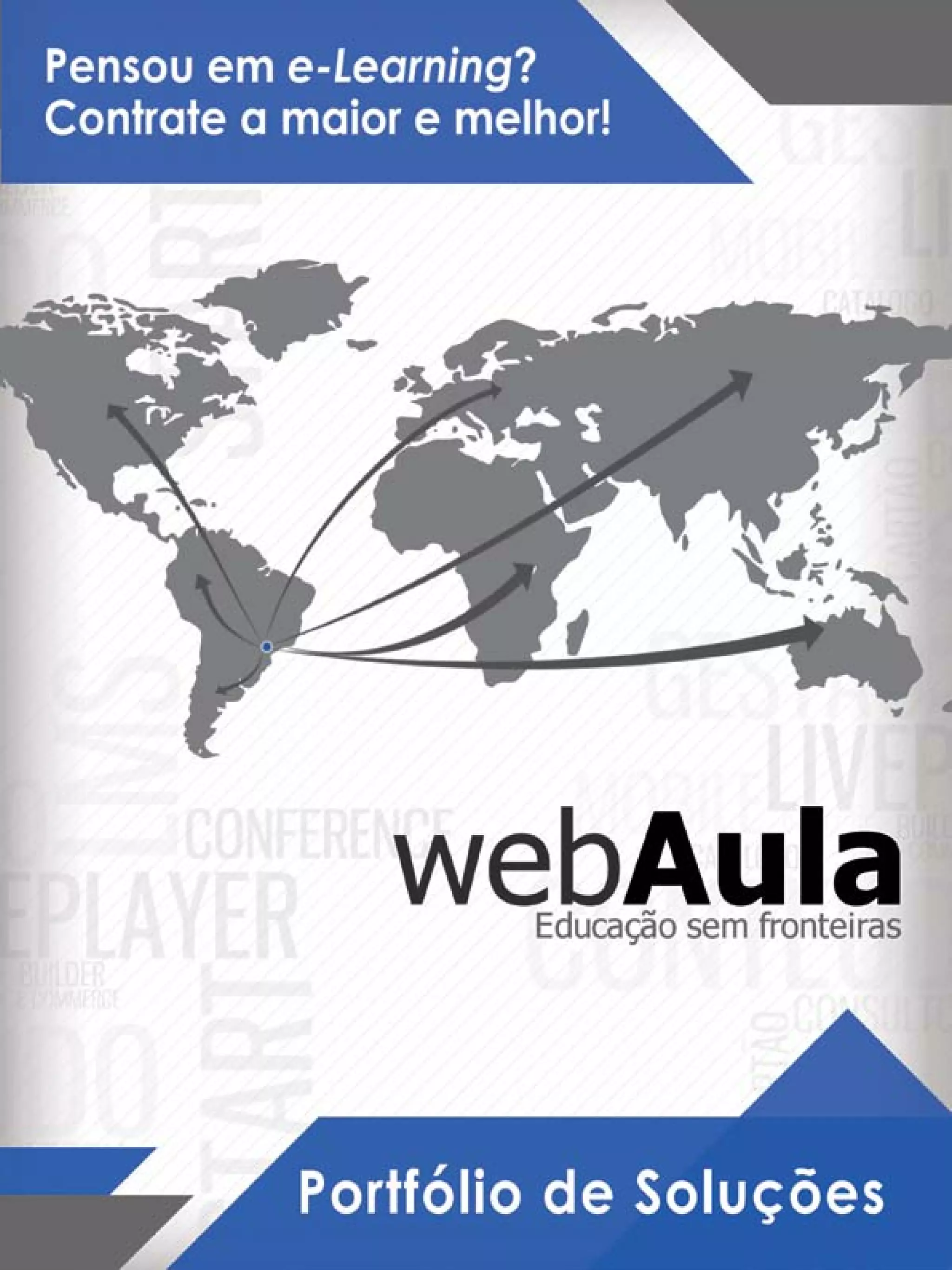 Portfolio webAula - 2012 | PDF