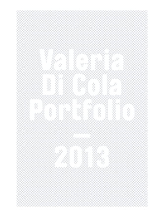 Portfolio 2013 | PDF