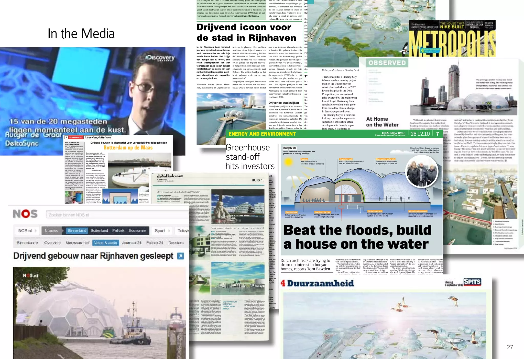 Projects and vision of DeltaSync, floating urban developments | PDF