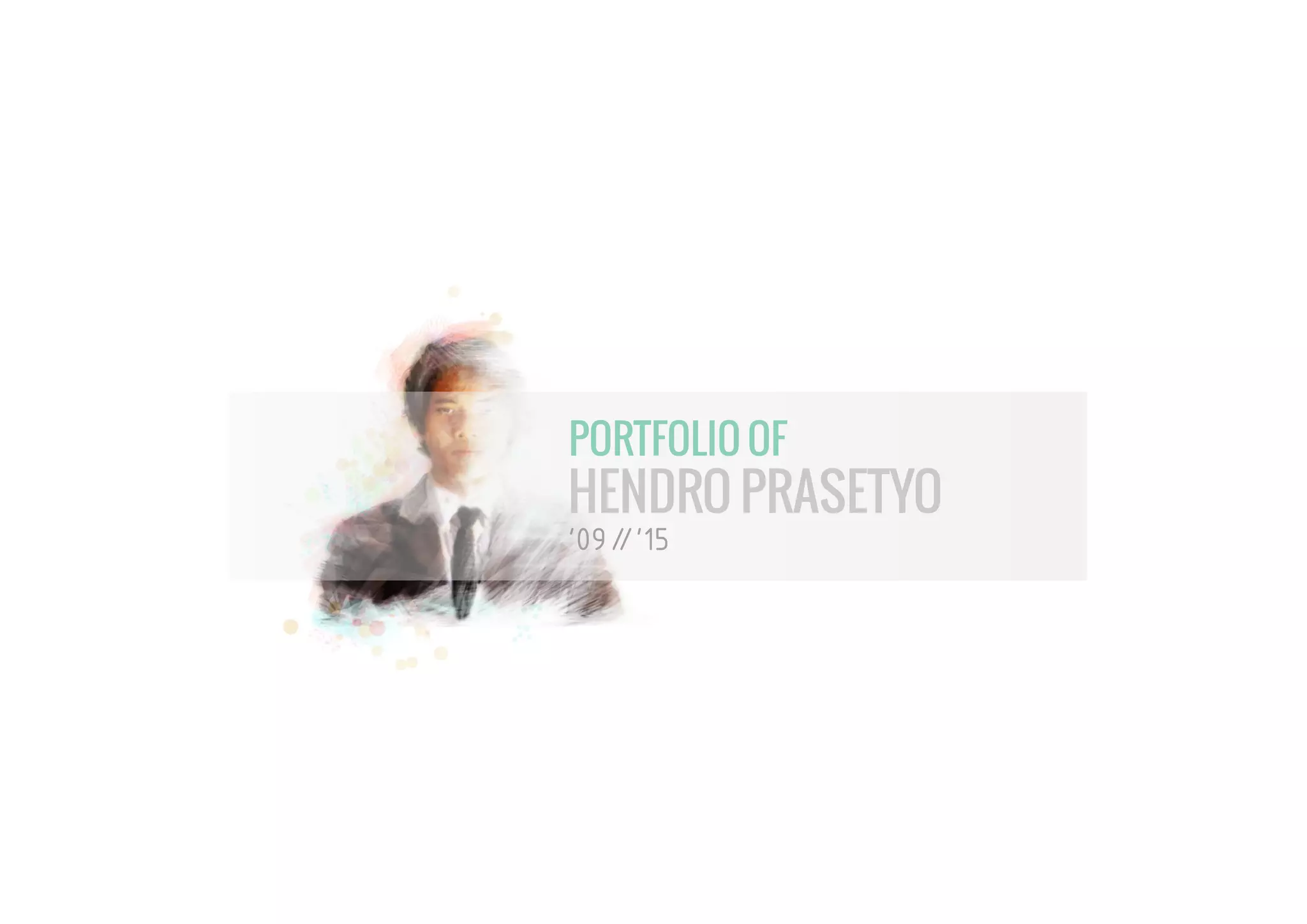 Architecture and Design Portfolio of Hendro Prasetyo 2015 | PDF