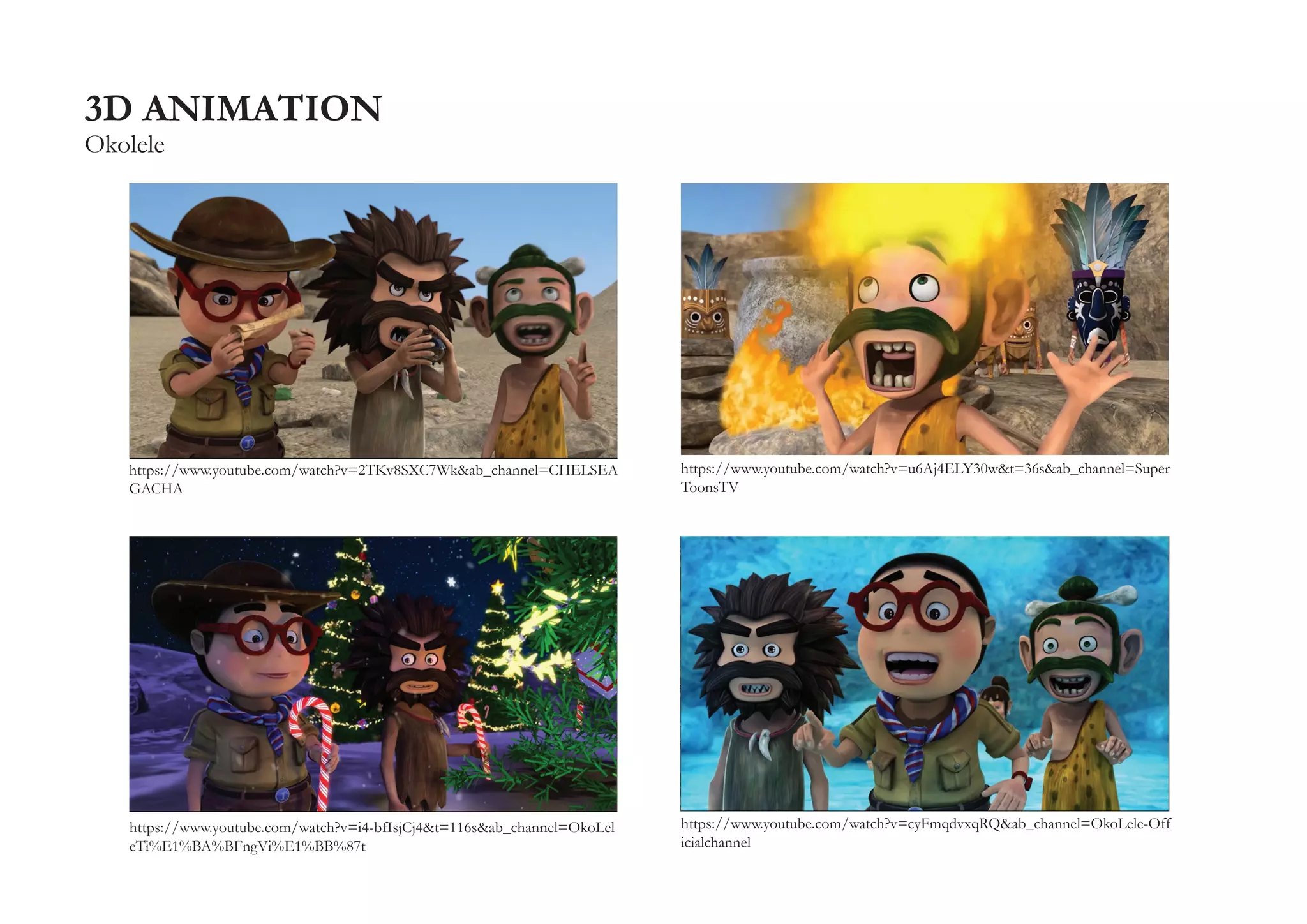 3D animation/ modeling portfolio 2020 | PDF