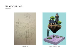 3D animation/ modeling portfolio 2020 | PDF