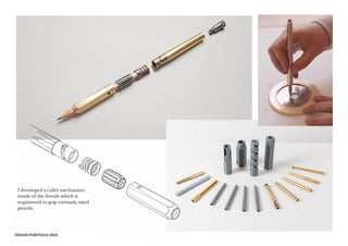 Design Portfolio - 2024 - William Vickery | PPT