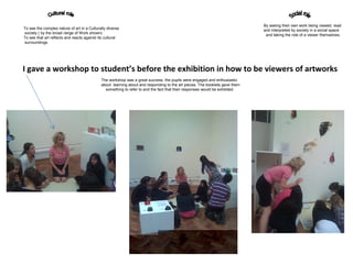 Portfolio 2 Postgraduate Certificate in Secondary Art & Design ...