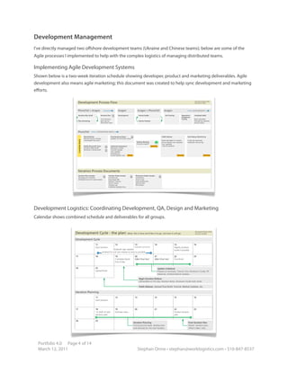 Product Management Portfolio | PDF
