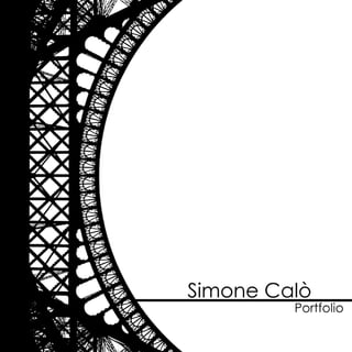 Simone Calò Architect & Photographer | Portfolio | PDF