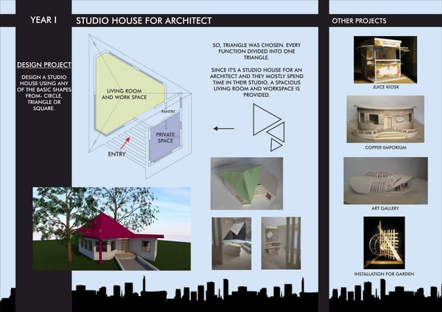 Architecture Portfolio (Undergradute) | PDF