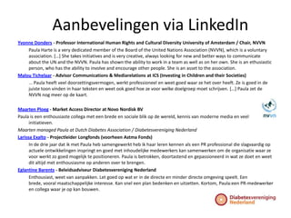 Portfolio aanbevelingen, diploma's en getuigschriften Paula Harte ...