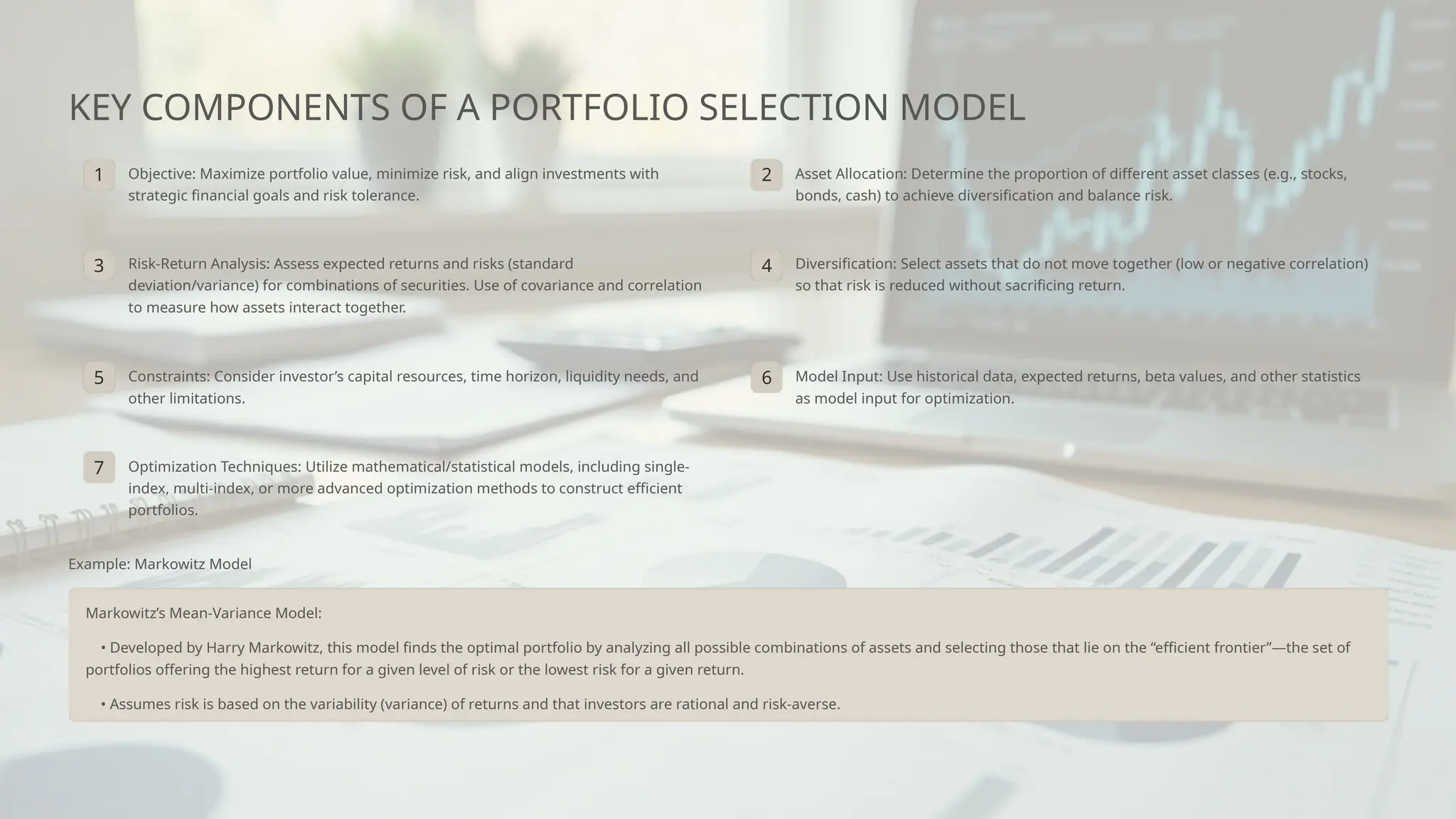 Comprehensive Portfolio Analysis and Management | PPTX