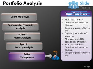 Portfolio analysis powerpoint presentation slides db ppt templates ...