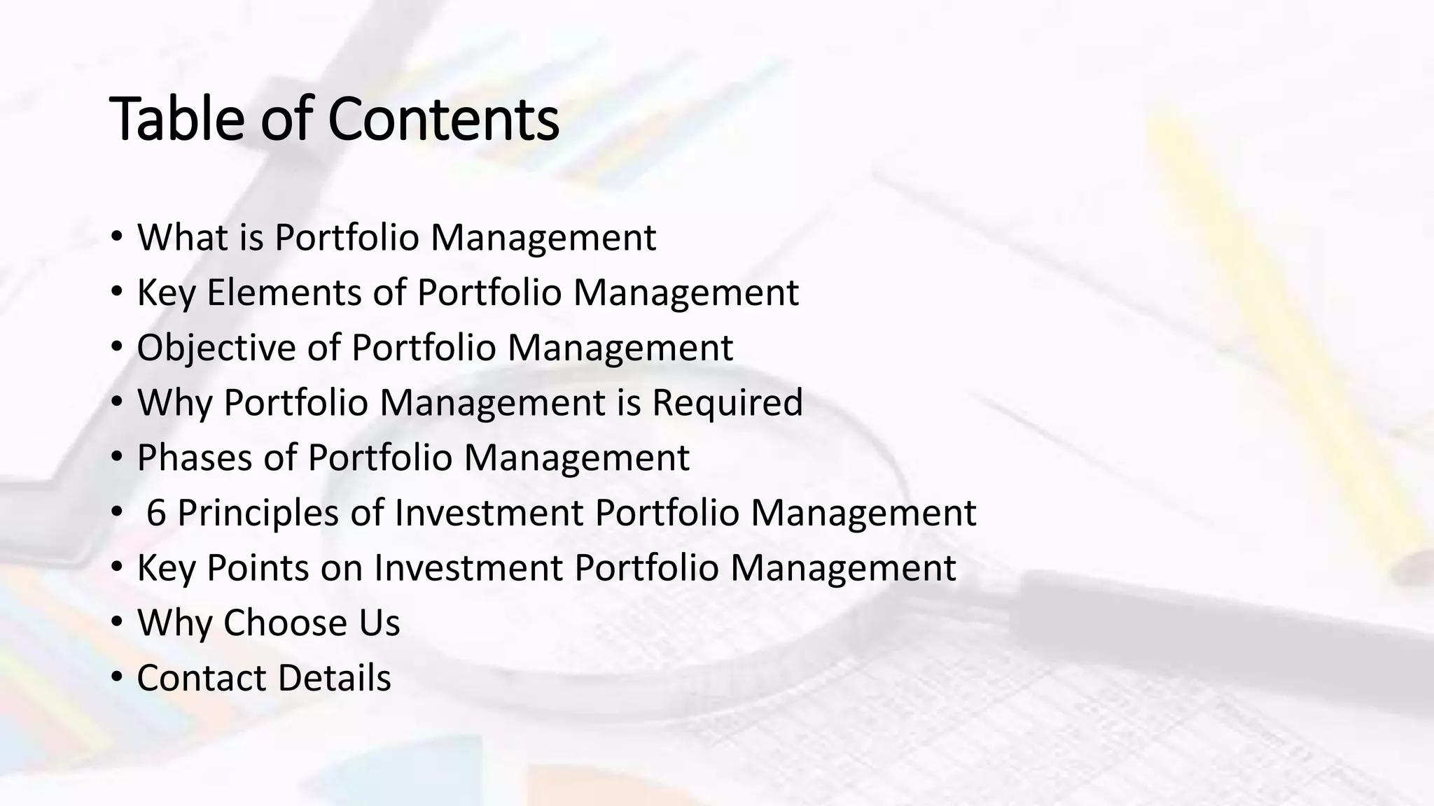 Fundamental Principles of Portfolio and Investment Management Analysis ...