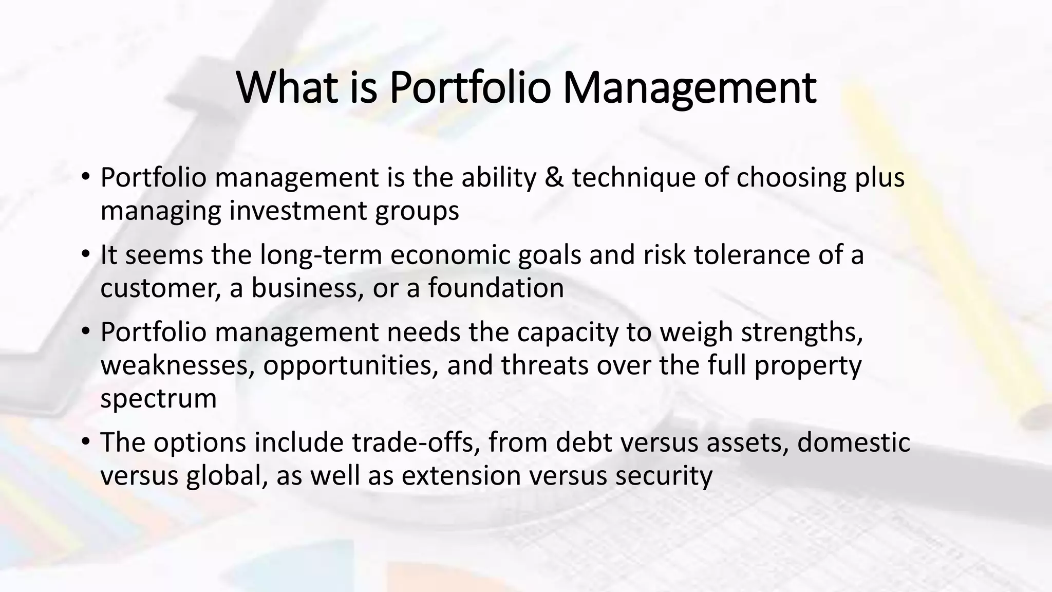 Fundamental Principles of Portfolio and Investment Management Analysis ...