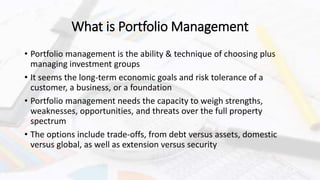 Fundamental Principles of Portfolio and Investment Management Analysis ...