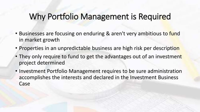 Fundamental Principles of Portfolio and Investment Management Analysis ...