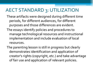 EDET793 Shelby Simmons Portfolio Artifacts | PPTX | Educational ...