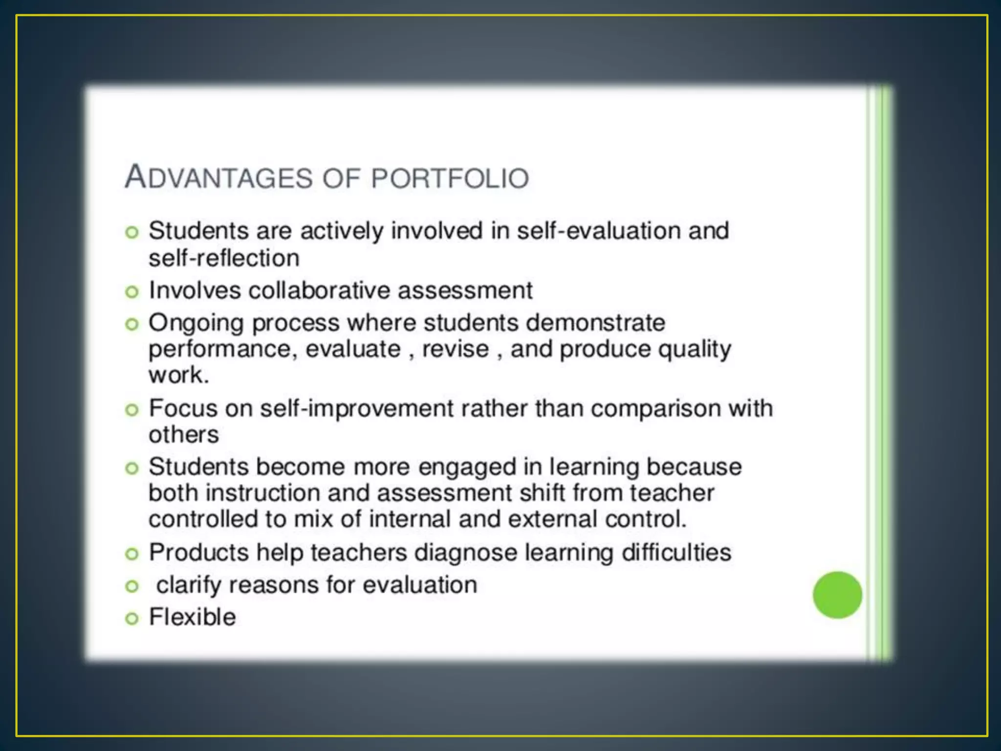 Portfolio assessment CBSE | PPTX