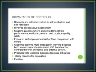 Portfolio assessment CBSE | PPTX